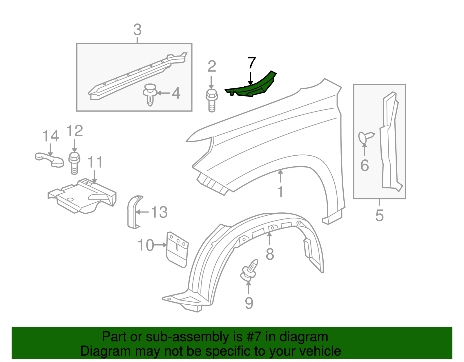 53867-60090 - Rear Seal For 2010-2023 Lexus GX460 | Lexus OE Parts