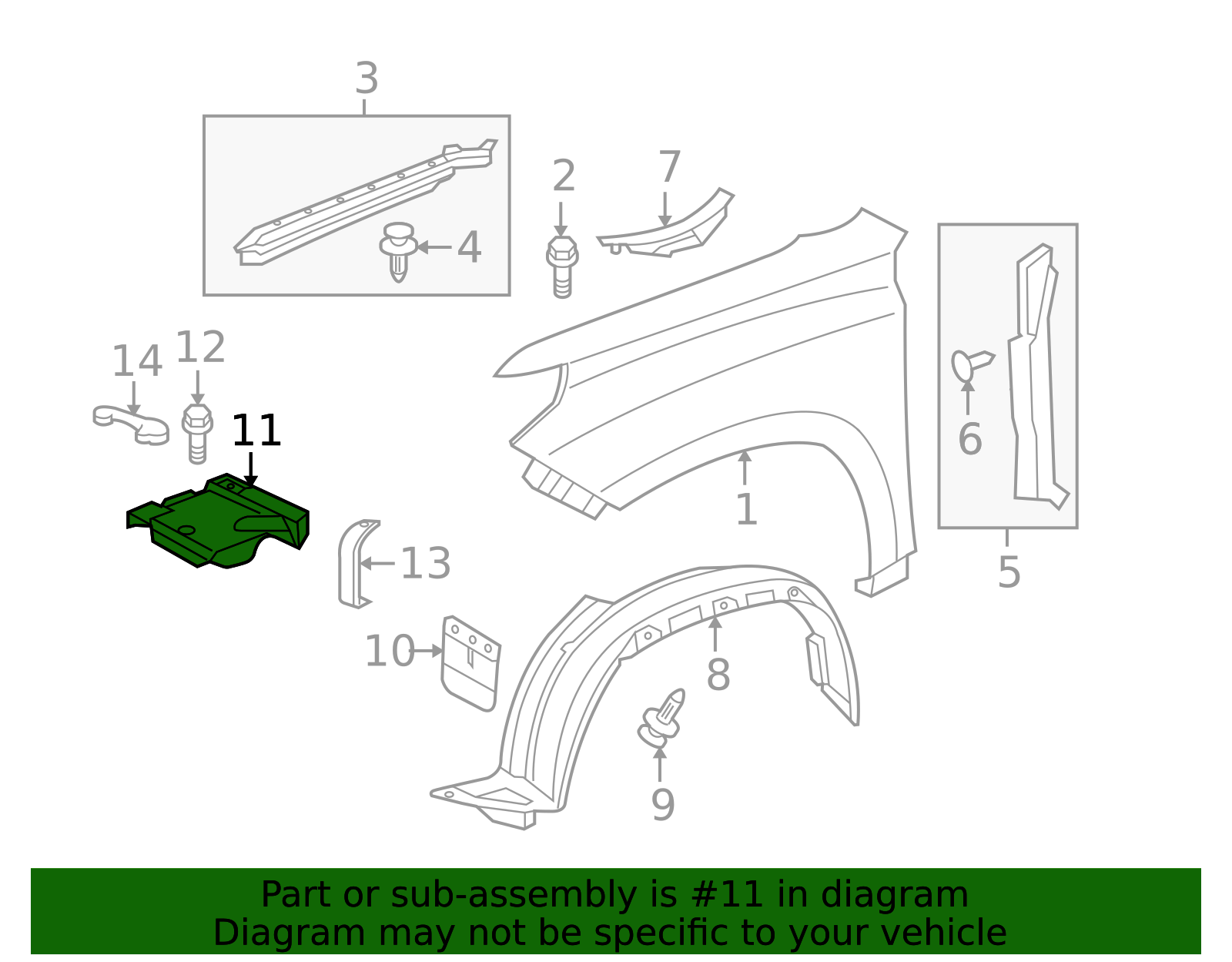 53795-60051 - Closure Panel - 2010-2020 Lexus GX460 | My L Parts