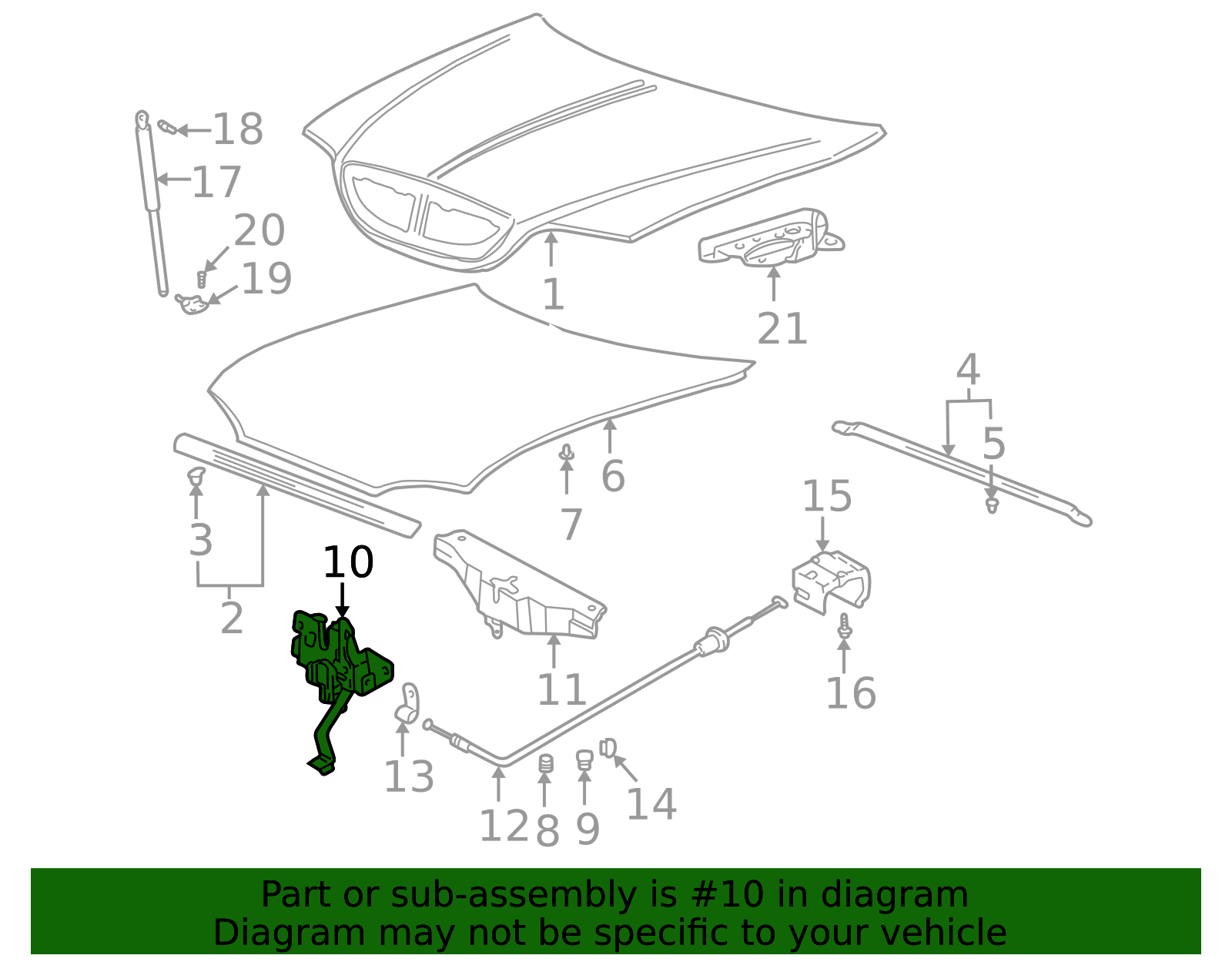 Latch Assembly 81130-3D000 | OEM Parts Online