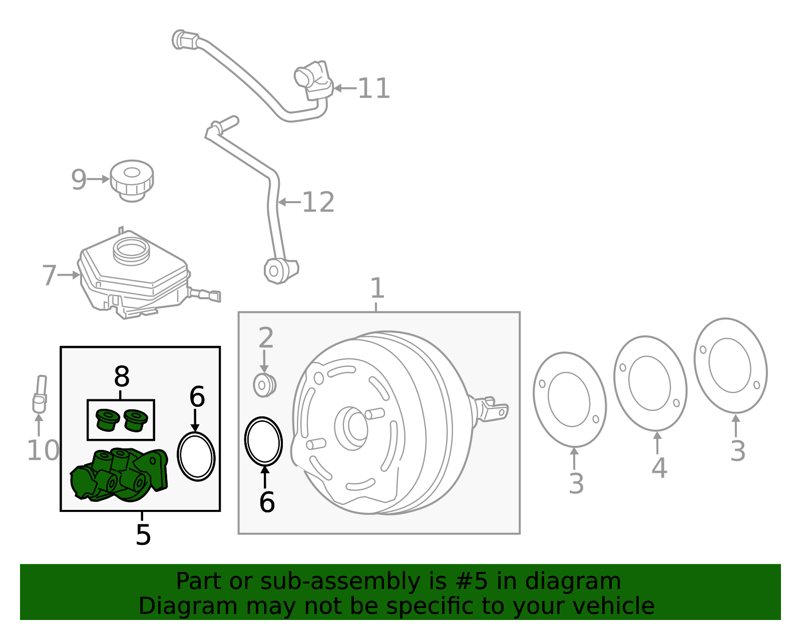 34336851095 - Master Cylinder (34-33-6-851-095) | BMW of South Atlanta ...