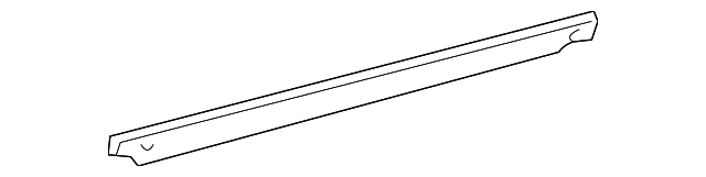 75720-60080 - Belt Molding - 2008-2011 2013-2020 Lexus LX570 | My L Parts