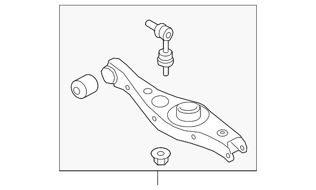 55210-4Z000 - Lower Control Arm 2014-2015 Kia Sorento | Kia.Parts Store