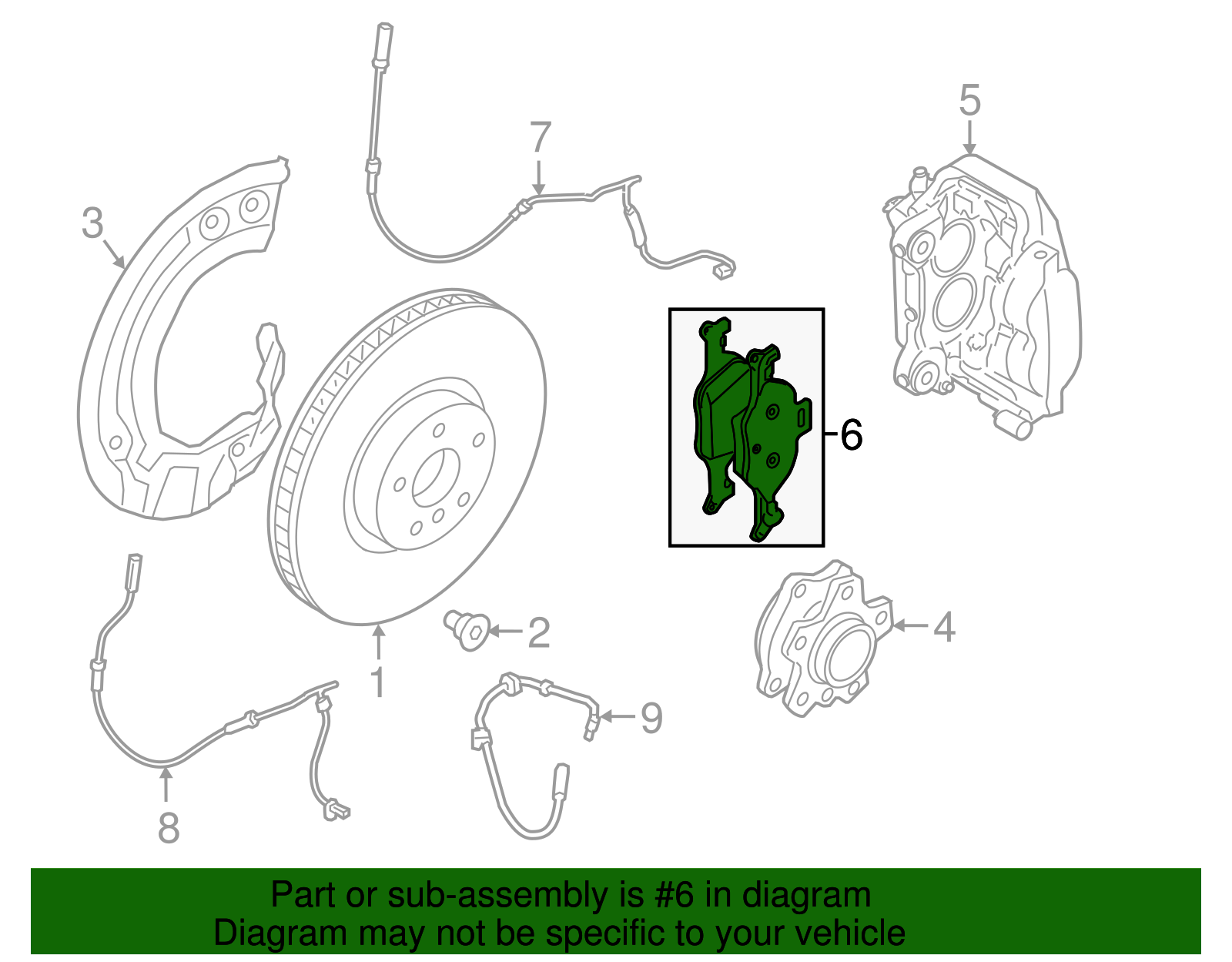 2020-2025 BMW Brake Pads 34106898192 | OEM Parts Online