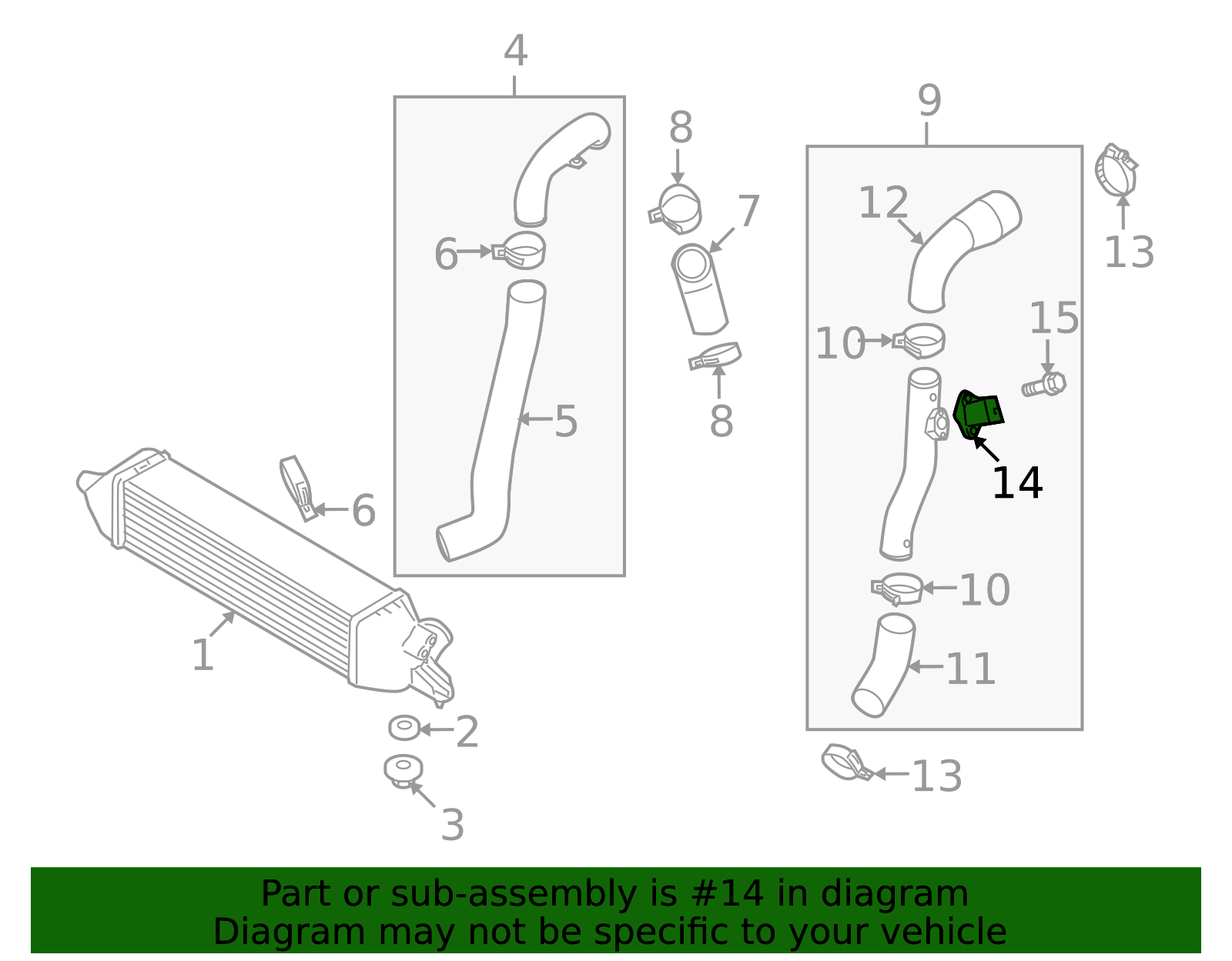 Genuine Boost Sensor for 2010-2012 Hyundai Genesis Coupe | Part# 39200 ...