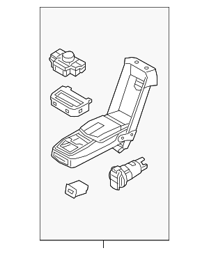 Hyundai - 89900-D2MB0-VB9 - Armrest Assembly - 2020 Genesis G90 | OEM ...