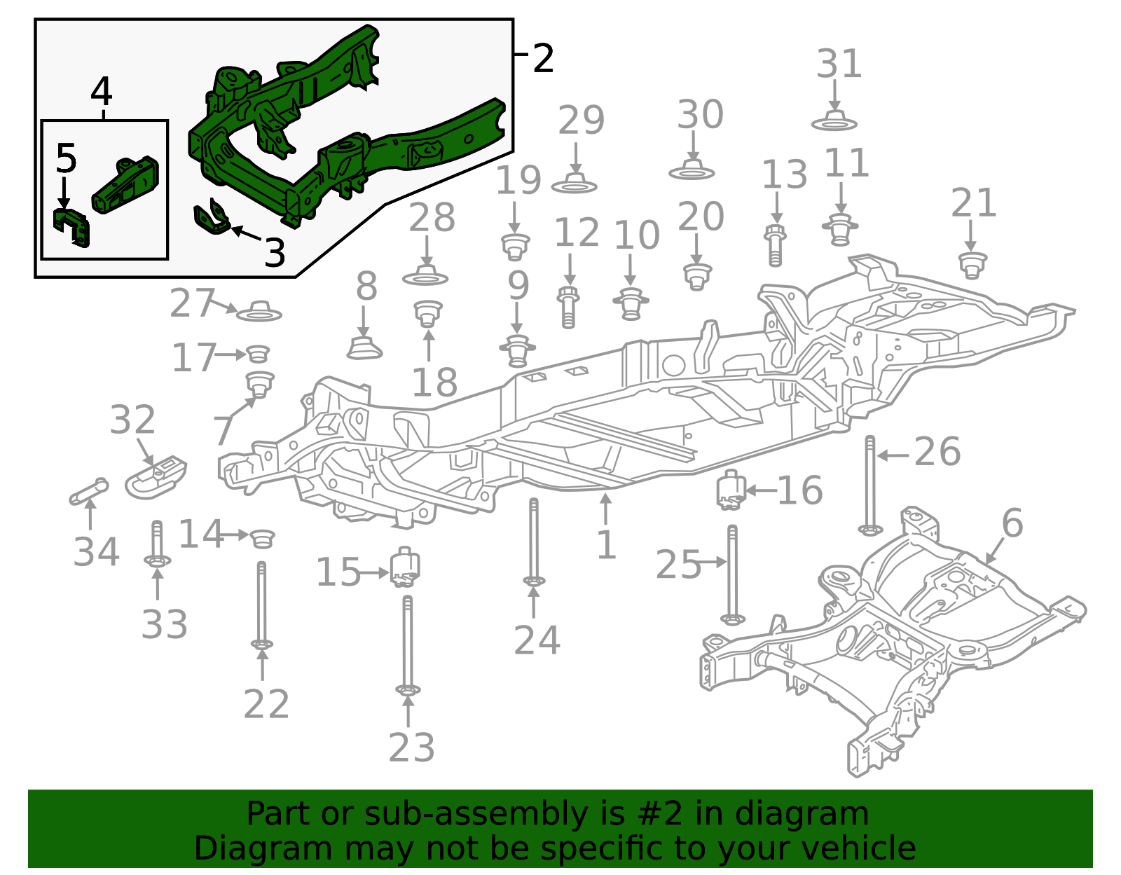 2018-2024 Ford Frame Assembly NL1Z-5019-A | OEM Parts Online