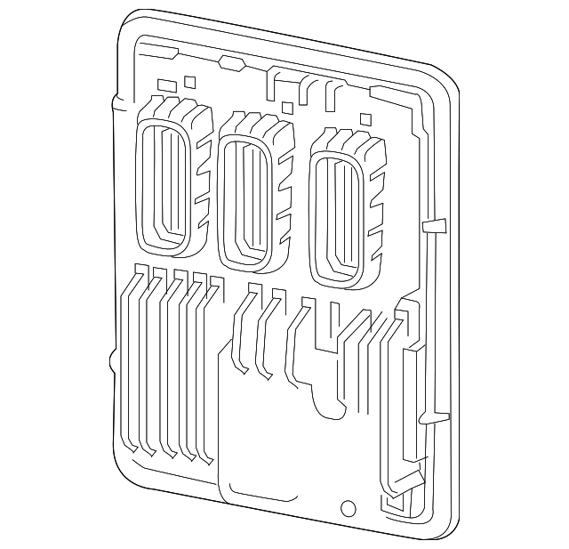 2018-2019 Chevrolet Malibu Hybrid Powertrain Control Module 2 24284866 ...