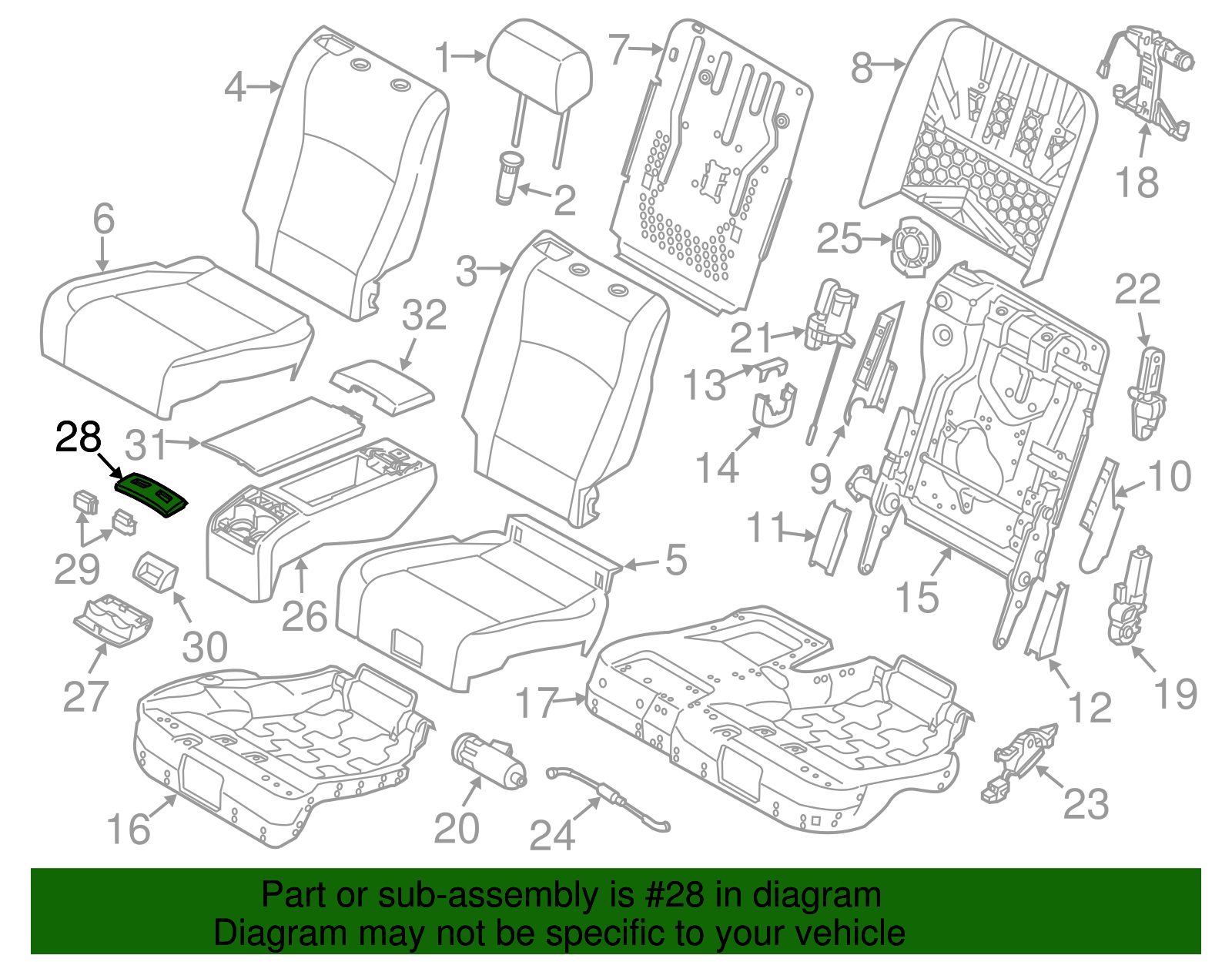 52-20-7-263-358 - Front Cover - 2010-2017 BMW | BMW Parts Exchange