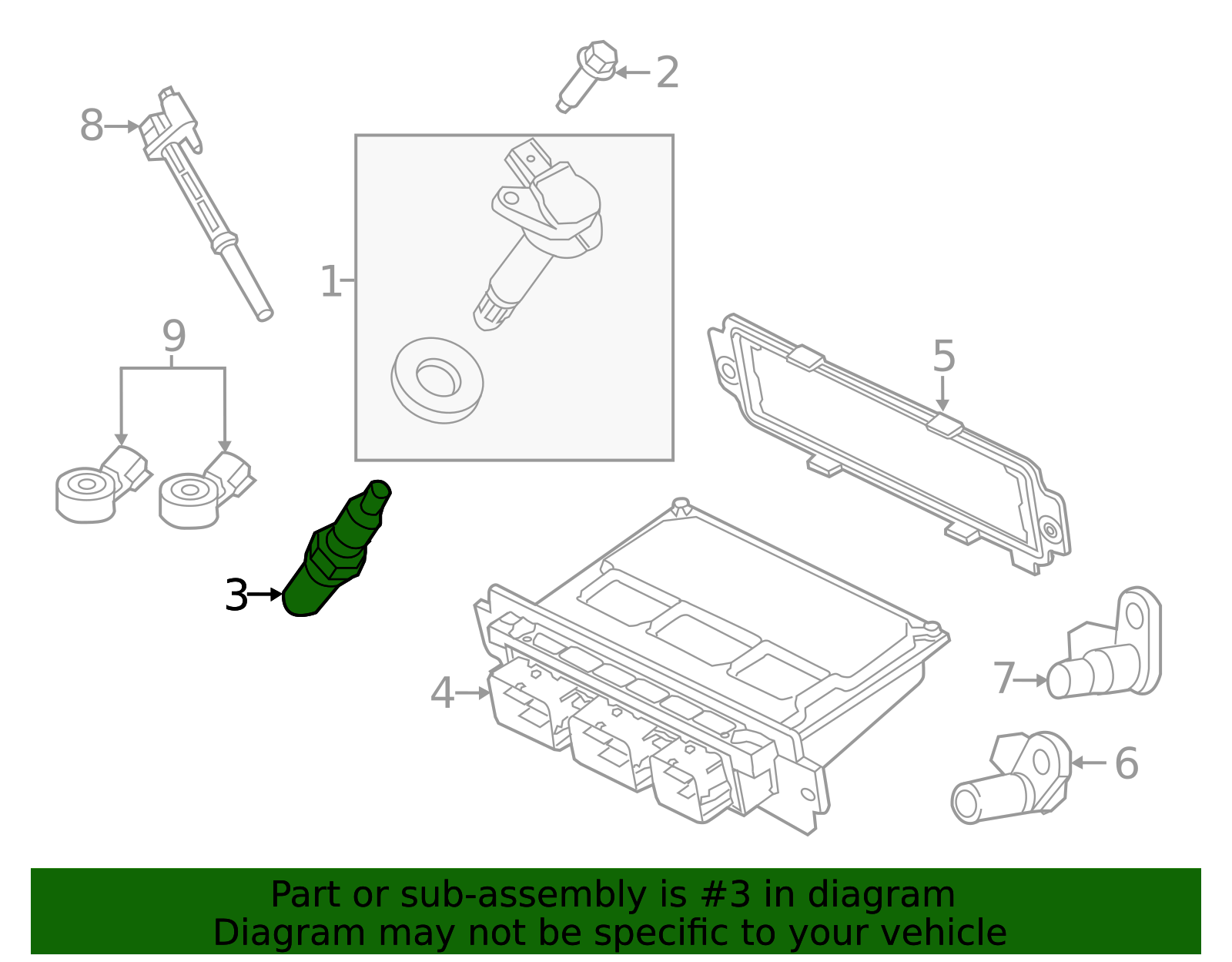 Genuine OEM Ford Part - Motorcraft™ Spark Plug SP-548-X | Genuine OEM ...