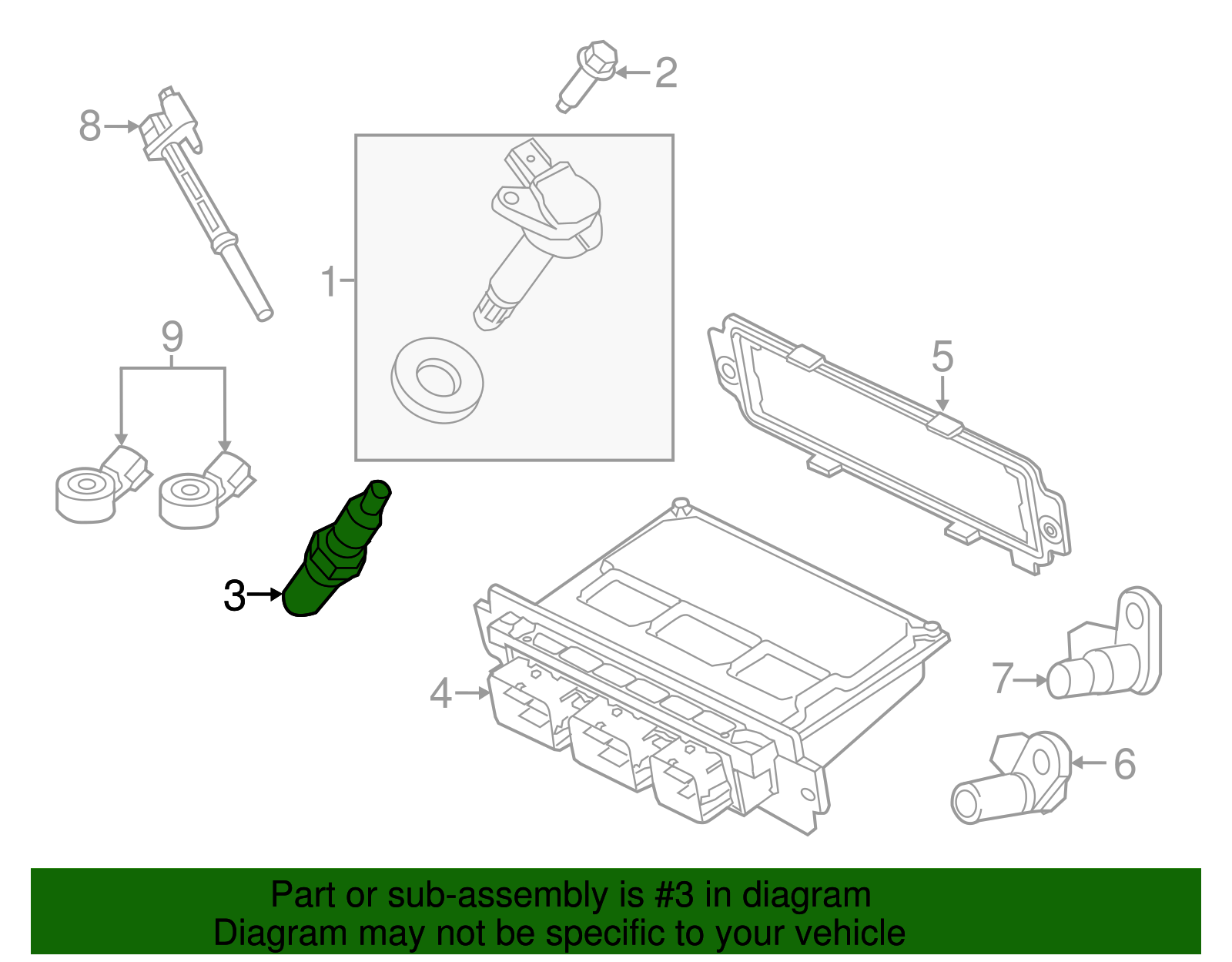 2011-2020 Ford Motorcraft™ Spark Plug SP-548-X | Varsity Ford