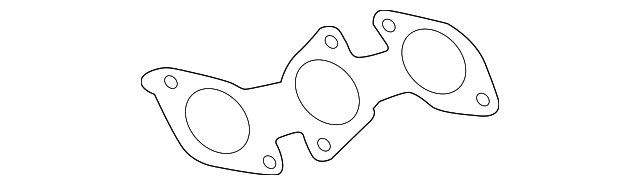 Genuine Toyota Exhaust Manifold Gasket (Left) part# 17173-0P010 for ...
