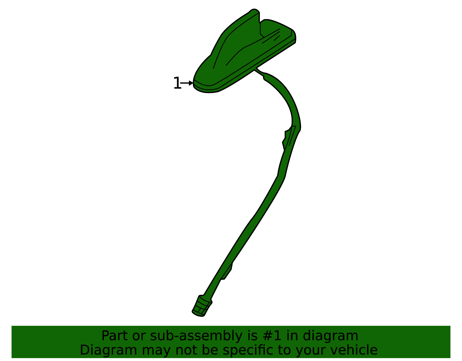 85676165 - High-Quality Antenna Assembly for 2025 GM | AutoNation Parts