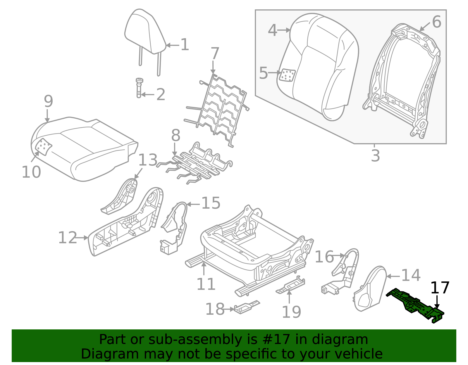 2021-2025 Nissan Rogue Lower Bracket 873K6-6RA0A | Bill Kay Nissan Parts
