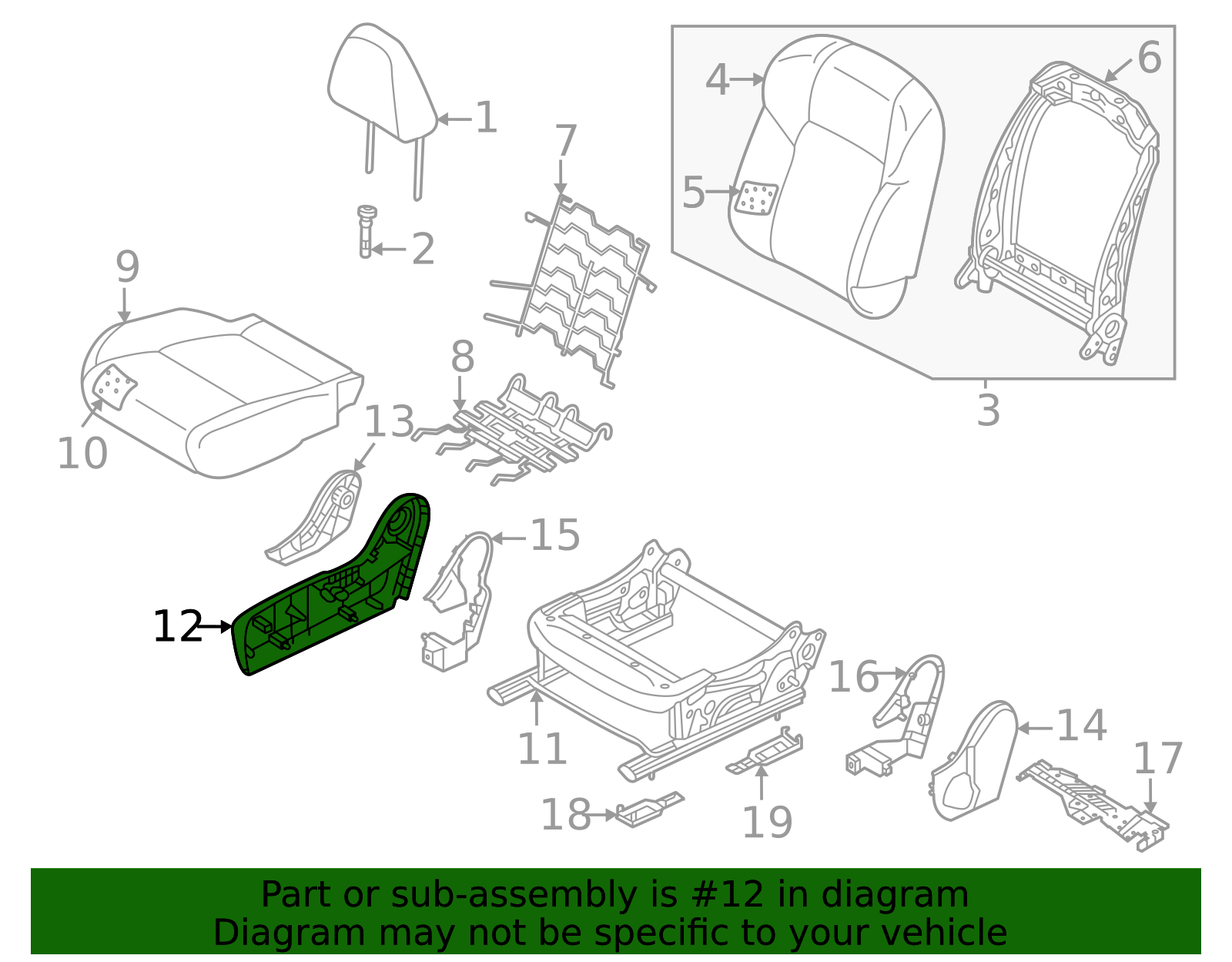 2021-2025 Nissan Rogue Outer Finish Panel 87330-6RA0A | Nissan RVA