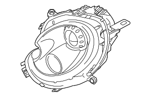 2007-2015 Mini Headlamp Assembly 63-12-2-751-869 | Mini Parts Direct