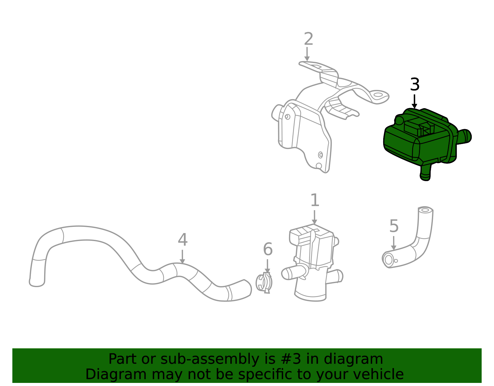36166-6L2-A01 - High-Quality Evaporative Emissions System Line Adapter ...