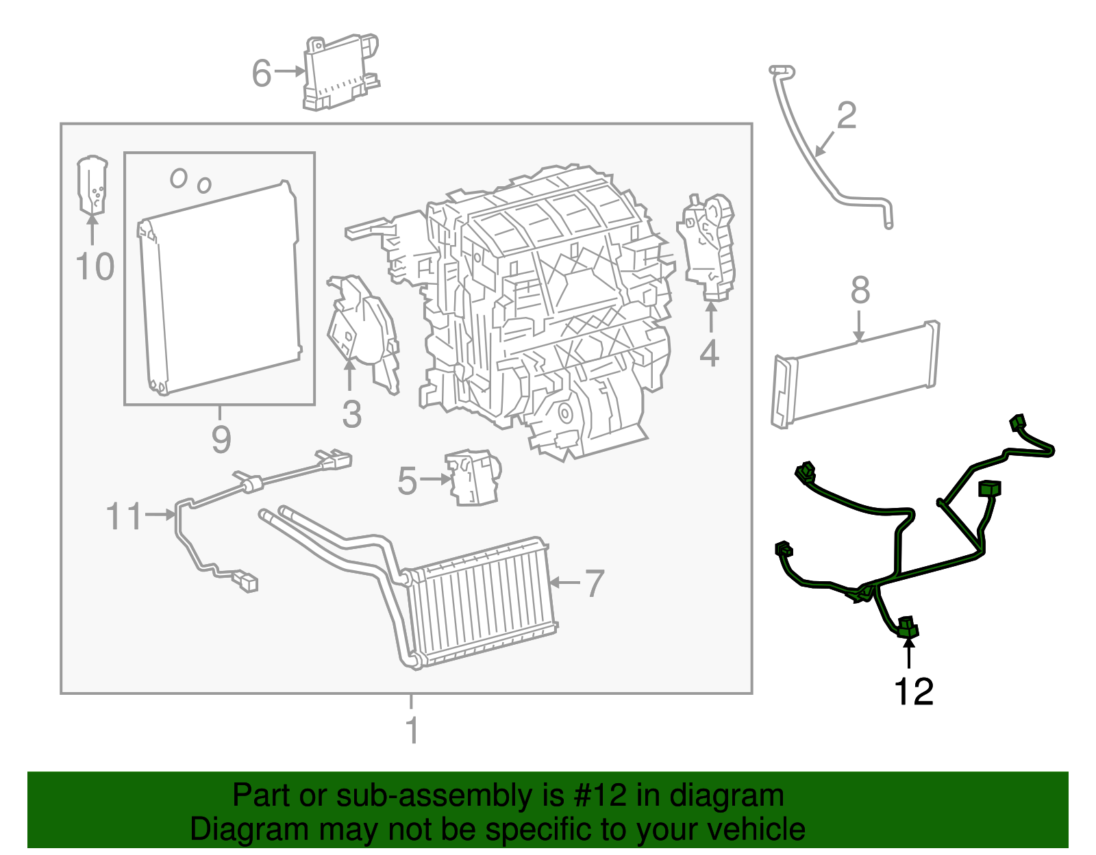 2016-2022 Toyota Harness 82212-47030 | Toyota Parts Center