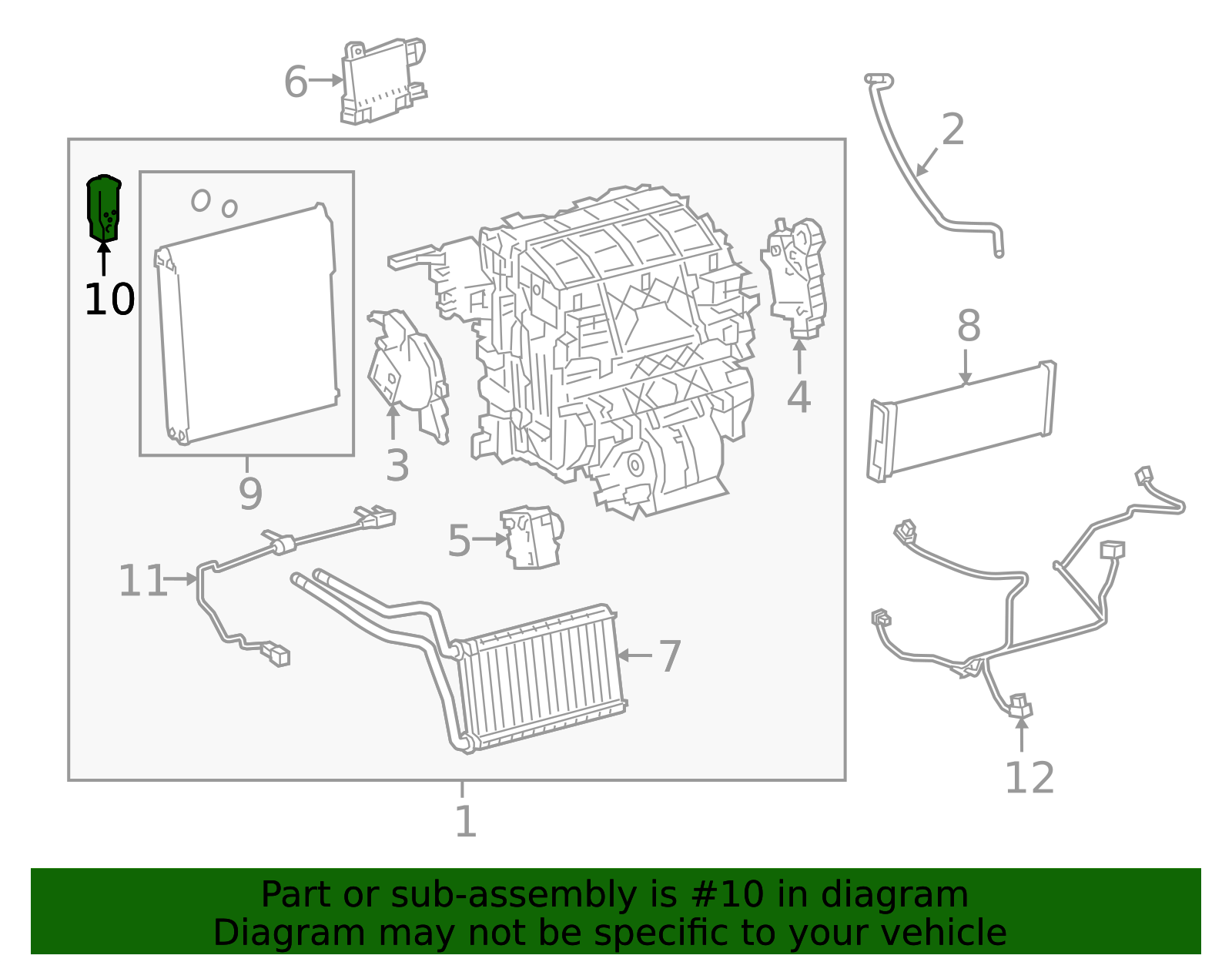 2019-2025 Toyota Expansion Valve 88515-50320 | MotorMotor