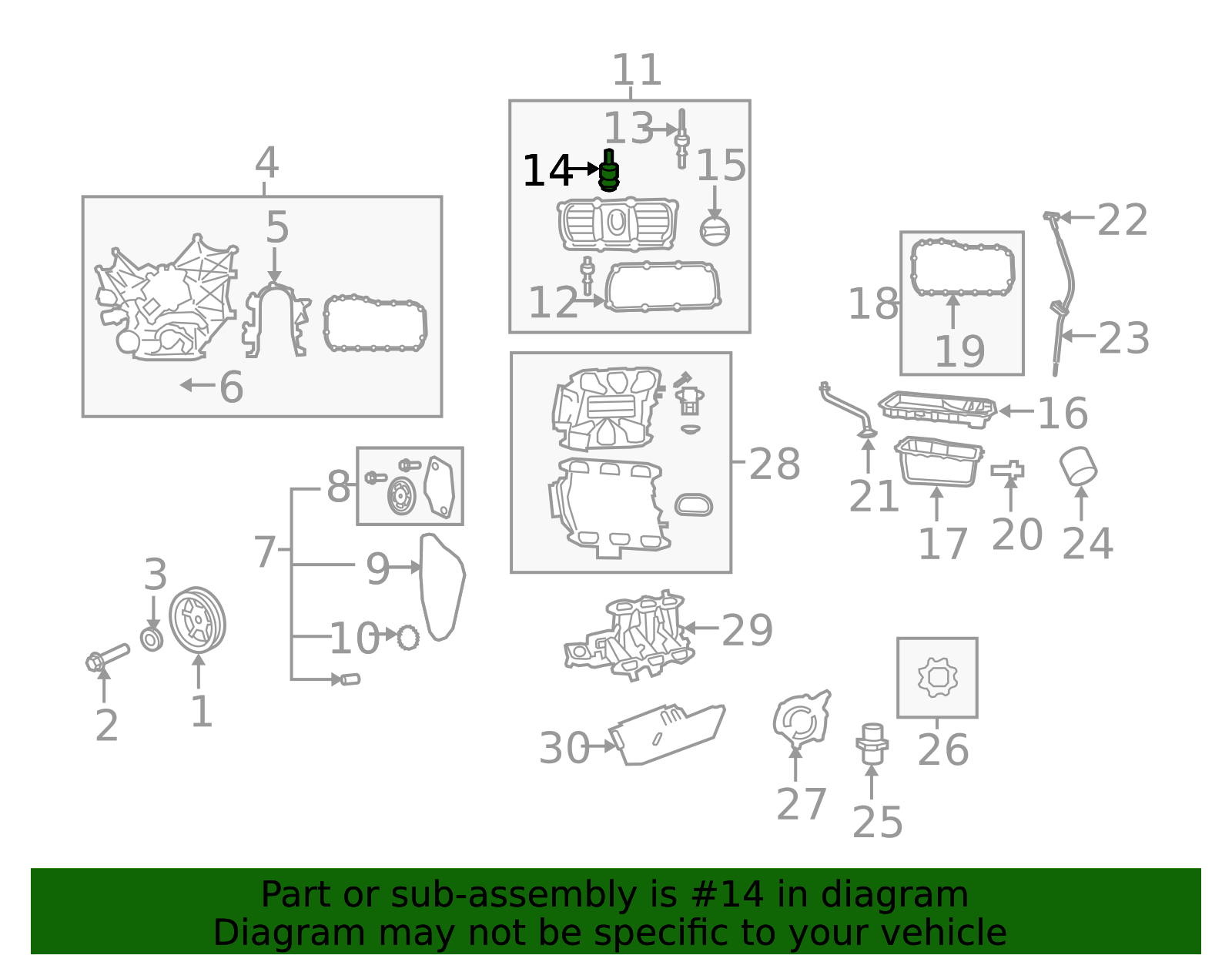 2004-2011 Mopar PCV Valve 04648973AD | Mopar Parts Canada