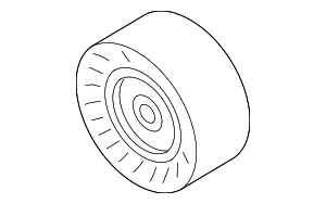 2017-2025 Porsche Idler Pulley 0PB-145-257 | Sunset Porsche Parts