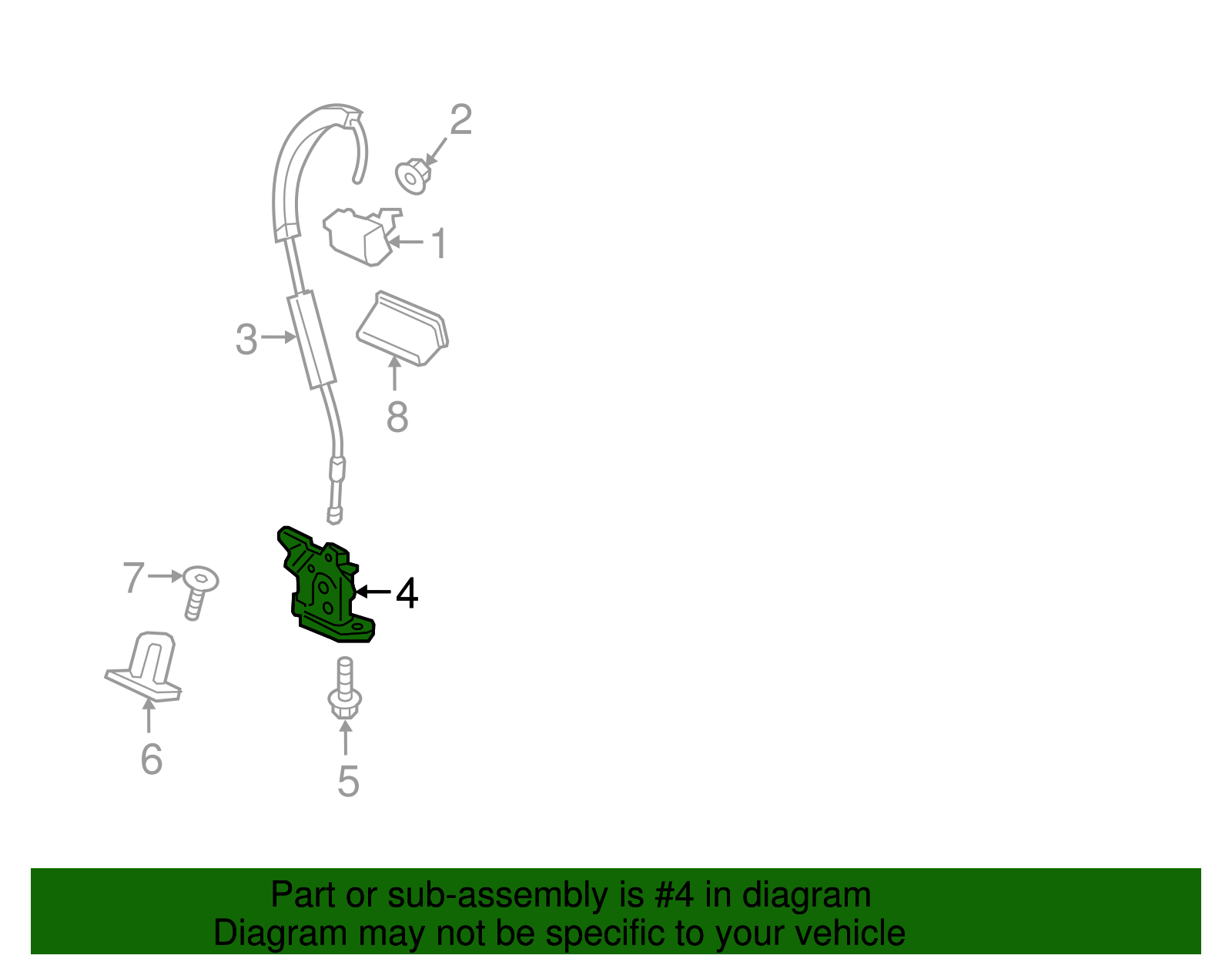 74801-T5S-K01 - Lock Actuator 2015-2020 Honda Fit | Honda Parts Online