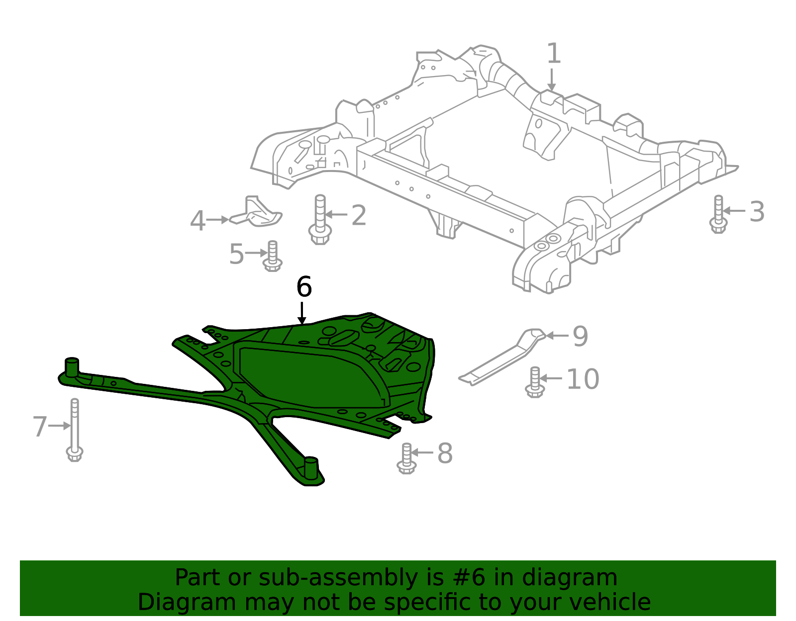 50390-TRT-A00 - High-Quality Suspension Crossmember Reinforcement for ...