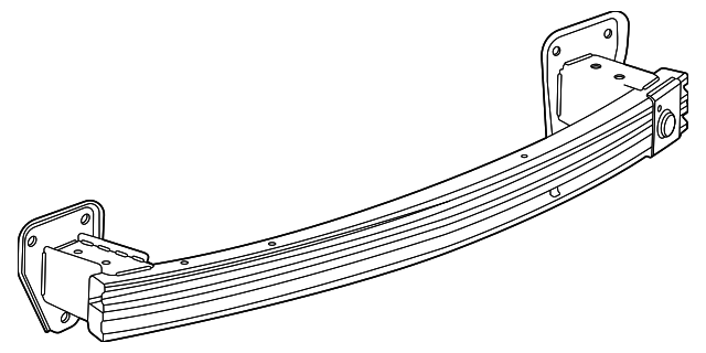 2021-2025 GM Impact Bar 60008484 | TascaParts.com