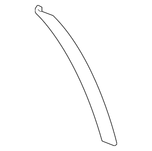 2015-2020 Mitsubishi Wheel Opening Molding 7407A680 | Mitsubishi Parts ...