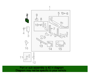 2007-2017 Toyota Heat Shield 53296-0C010 | OEM Parts Online