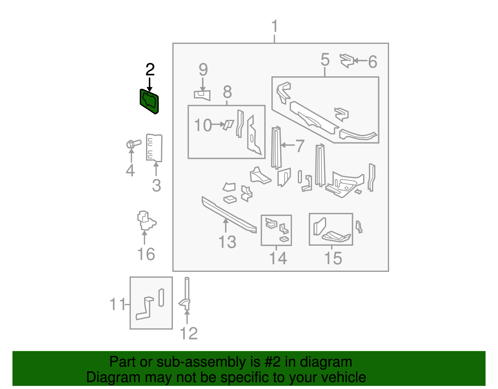 2007-2017 Toyota Heat Shield 53296-0C010 | OEM Parts Online