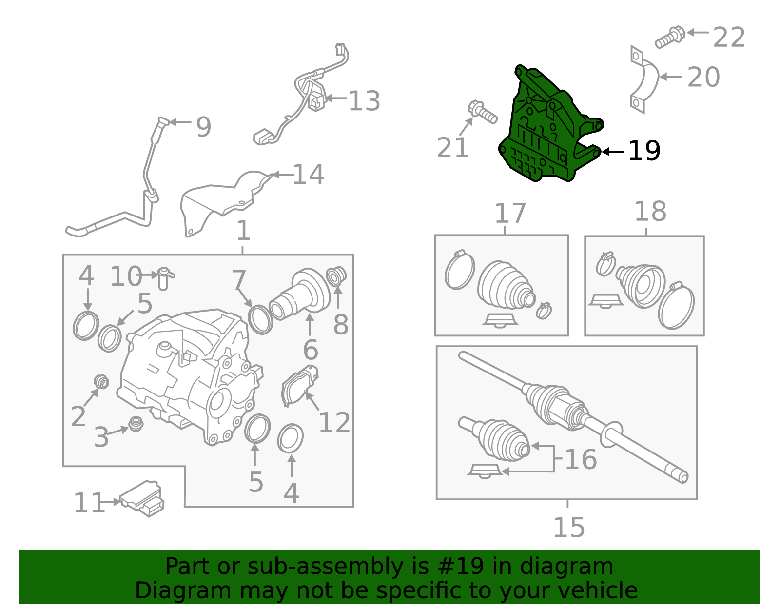 LR126450 - Support Bracket - 2020 Land-Rover | Land Rover Lake Bluff