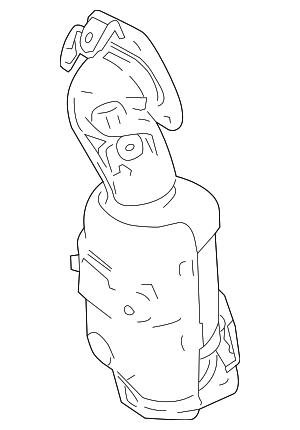 2017-2020 Toyota Exhaust Manifold 17150-0P331 | Toyota Parts Center