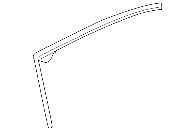 2010-2016 Porsche Panamera Upper Seal 970-536-556-06 | Sunset Porsche Parts