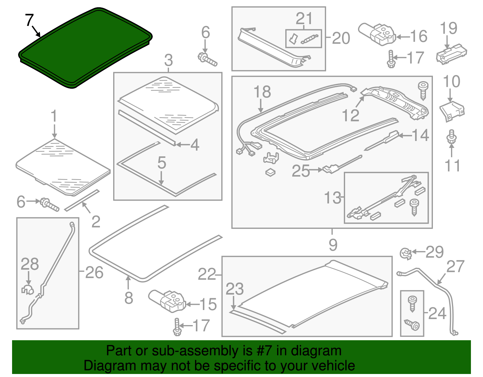 2011-2017 Volkswagen Touareg Outer Weather-Strip 7P0-877-459-C | VW ...