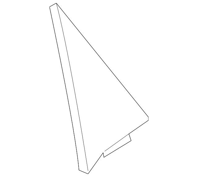 8R0-853-273-J-9B9 - Rear Molding 2009-2017 Audi | Audi OEM Parts Guy