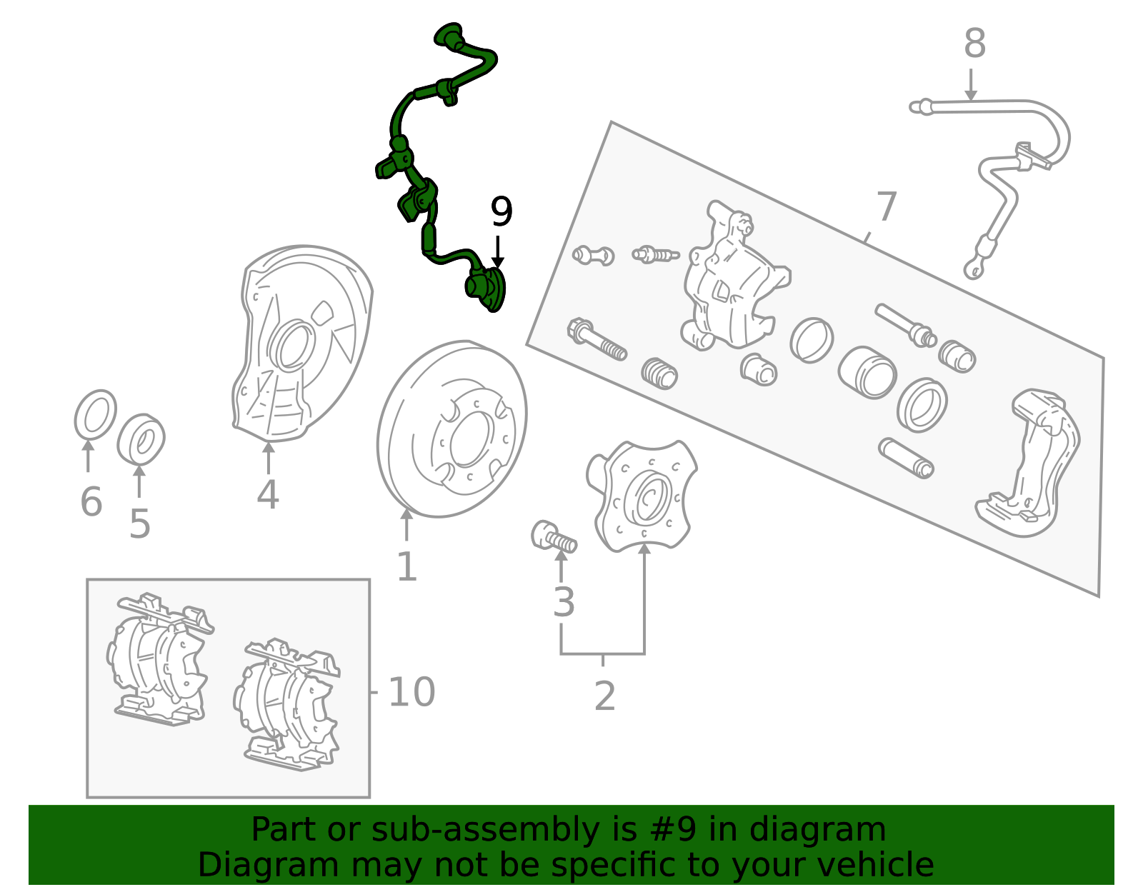 2000-2005 Hyundai Accent ABS Wheel Speed Sensor 95671-25200 | OEM Parts ...
