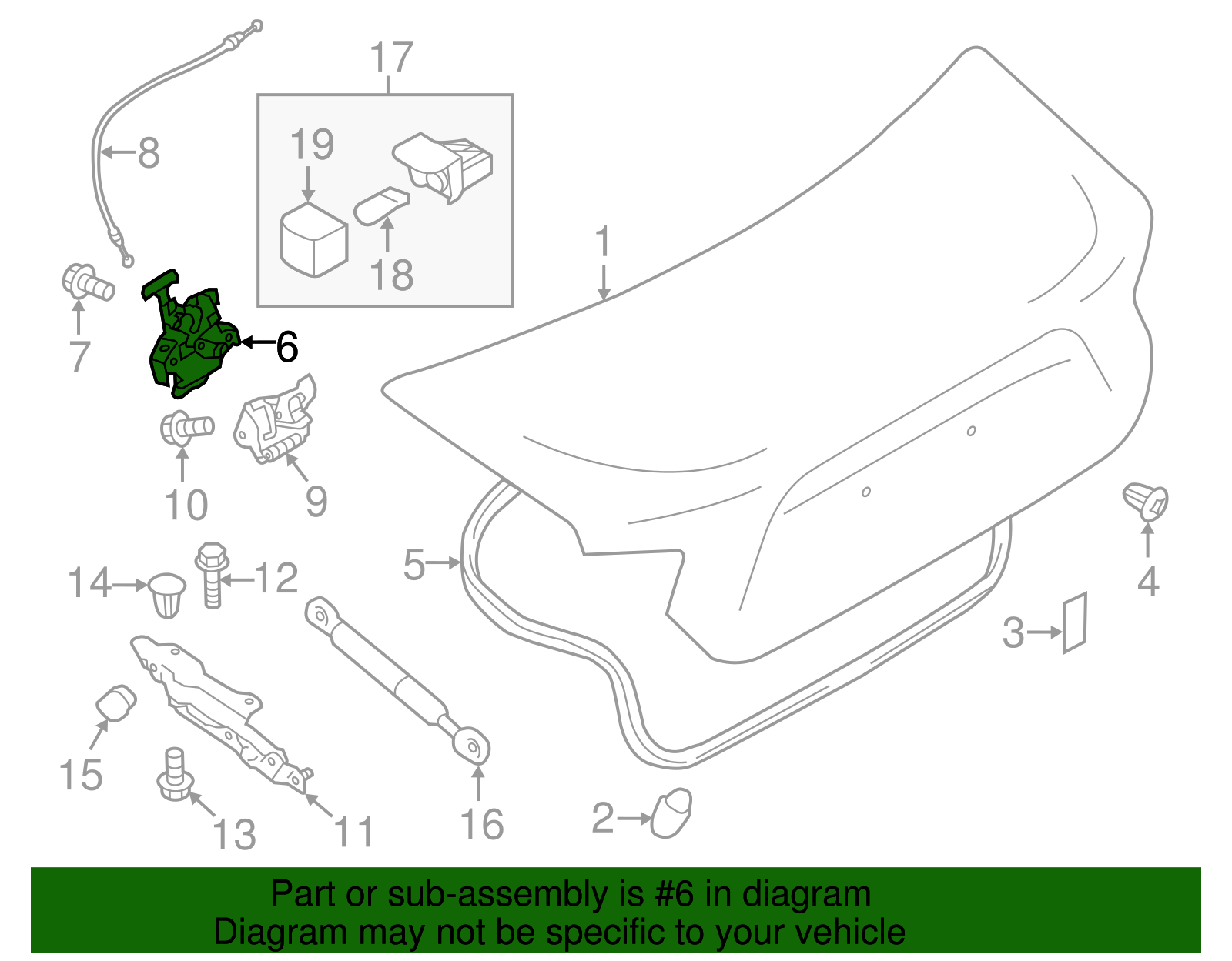 2013-2020 Toyota Lock SU003-05802 | Toyota Parts Center