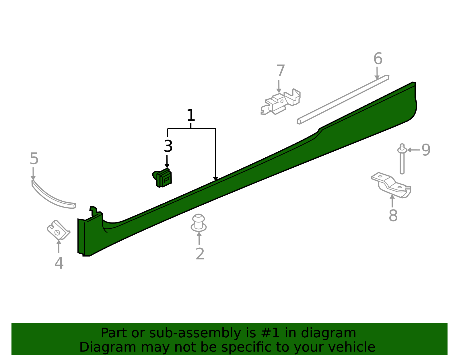2016-2020 Honda Civic Rocker Molding 71800-TBG-A01ZB | Honda Zone Parts