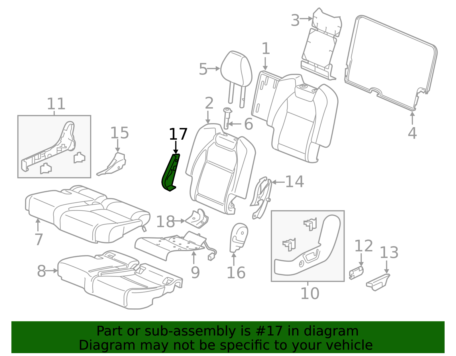 81757-TZ5-A01ZC - High-Quality Pivot Cover for 2014-2020 Acura MDX ...