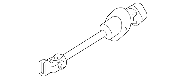 2006-2010 Hummer Steering Gear Coupling Shaft 19256702 GM ...