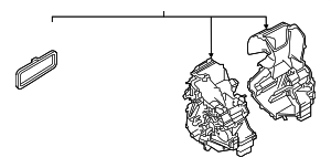 2017-2020 Nissan AC & Heater Assembly 27110-6FK0A | TascaParts.com
