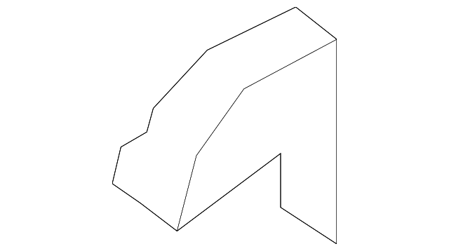 2008-2010 Ford | Hood Bumper | 8C3Z-16758-A | Walls' Ford Parts