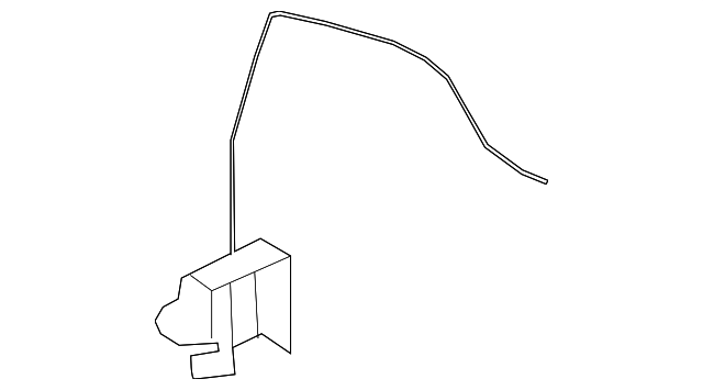 2008-2010 Ford | Release Cable | 8C3Z-16916-A | Walls' Ford Parts