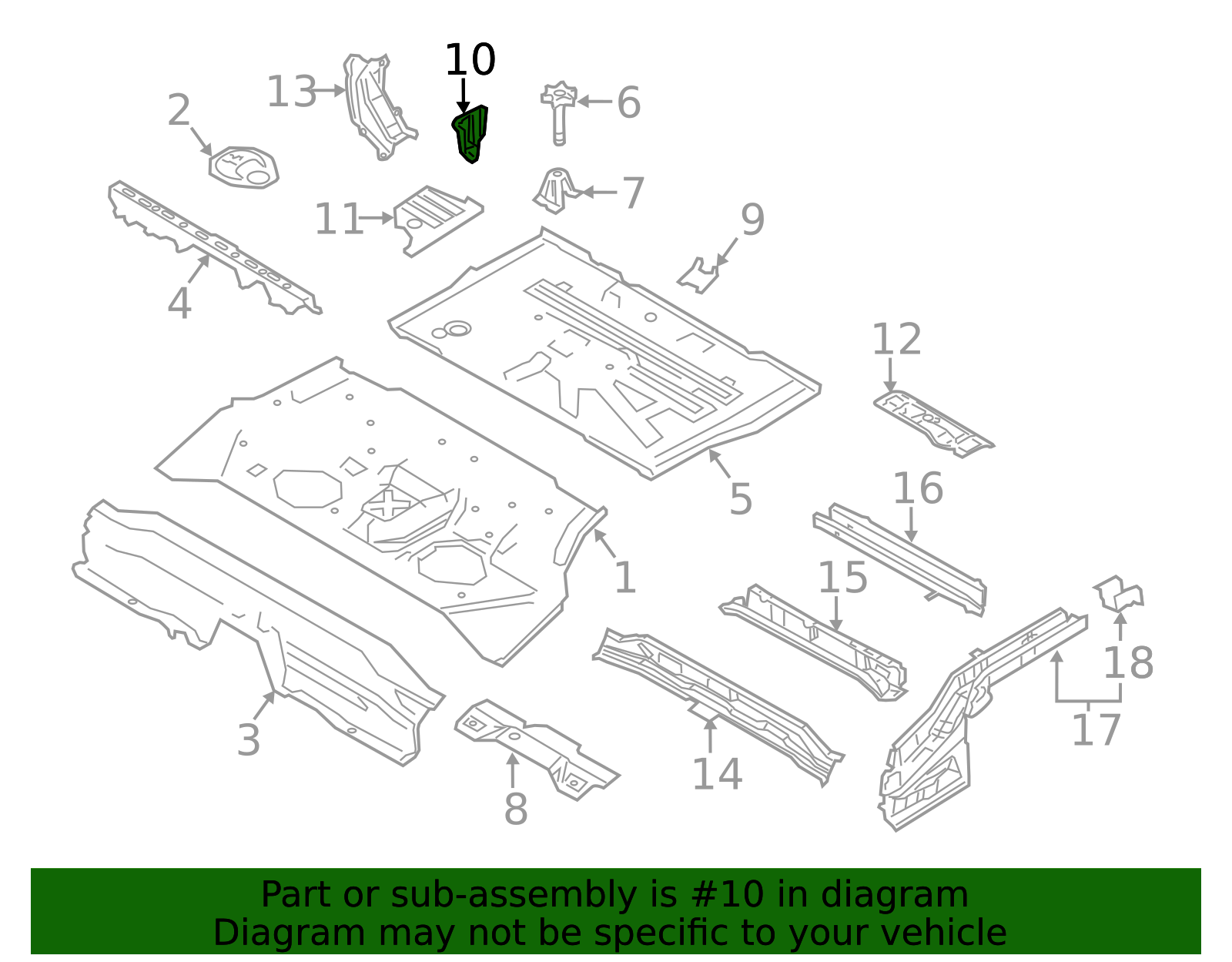 2008-2017 Nissan Tie Down Hook 51150-JM00A | Nissan Parts OEM