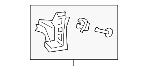 2015-2018 Lexus | Air Duct | 52821-24010 | Express Lexus Parts