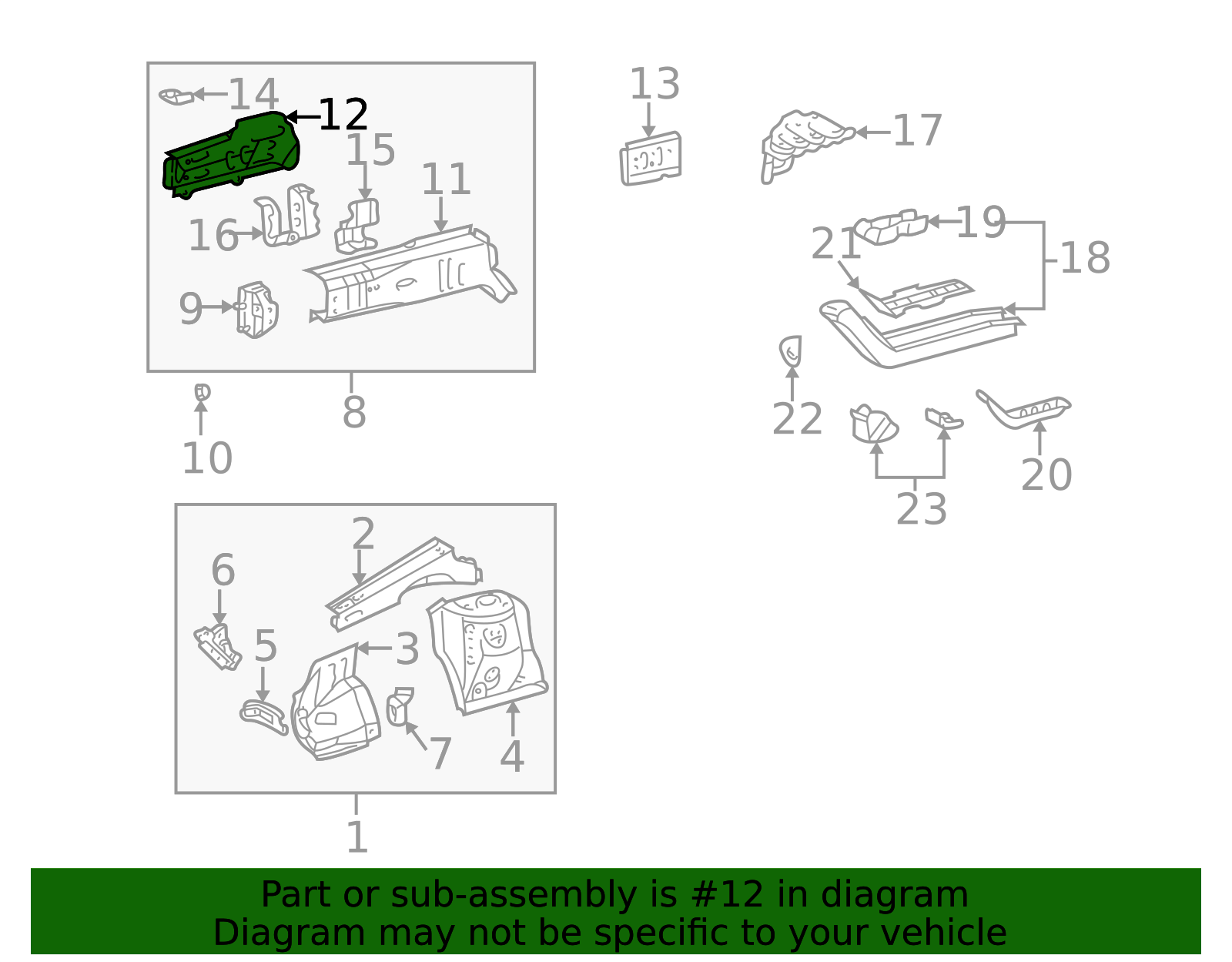 2000-2006 Toyota Closing Plate 57115-52010 | MotorMotor