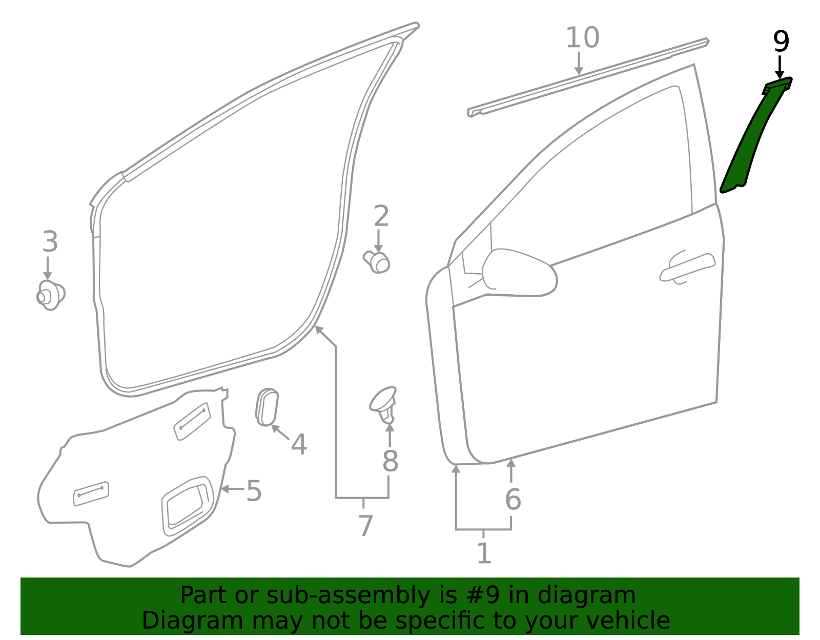 2012-2019 Toyota Prius C Black Out Tape 75922-52140 | Toyota Parts Center