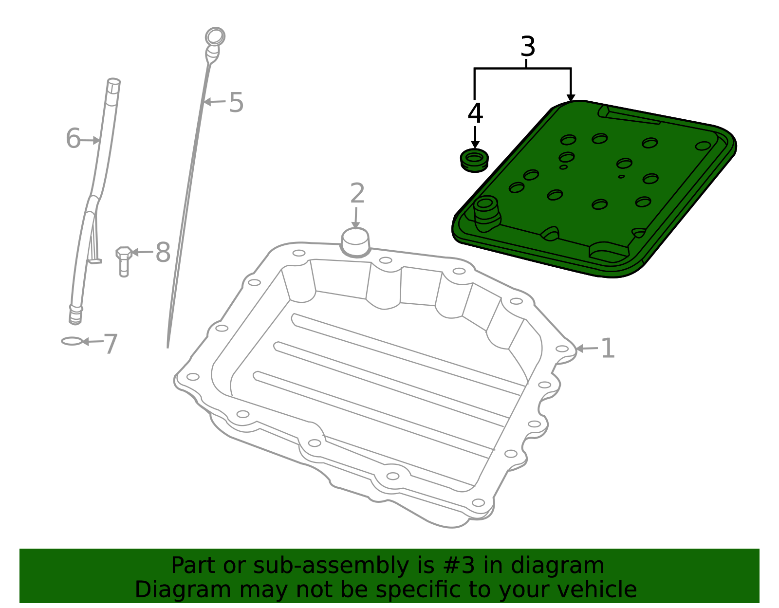 1988-2020 Mopar Auto Trans Filter 04864505AB | Mopar Parts Canada