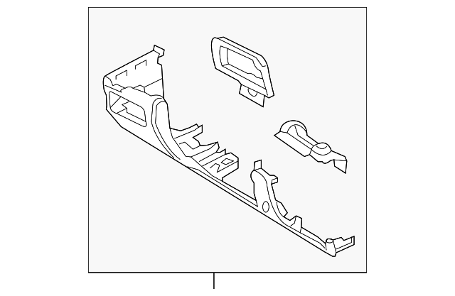 2016-2020 Toyota Lower Panel 55045-WB002 | Toyota Parts Center