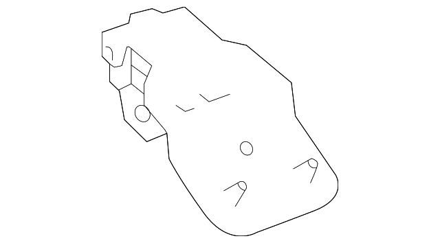 2017-2019 Toyota Highlander Hinge 68810-0E270 | Toyota Parts Center